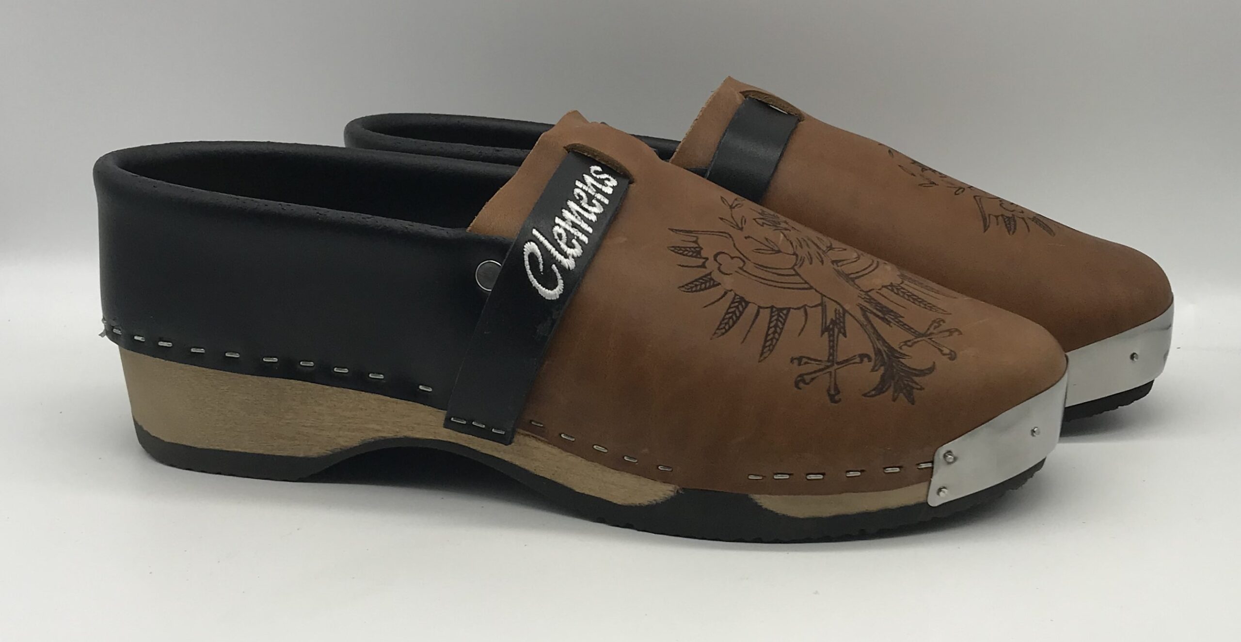 Knospen mit Motiv Bewegliche Sohle | HANDGEFERTIGT - Schuhe Mösl